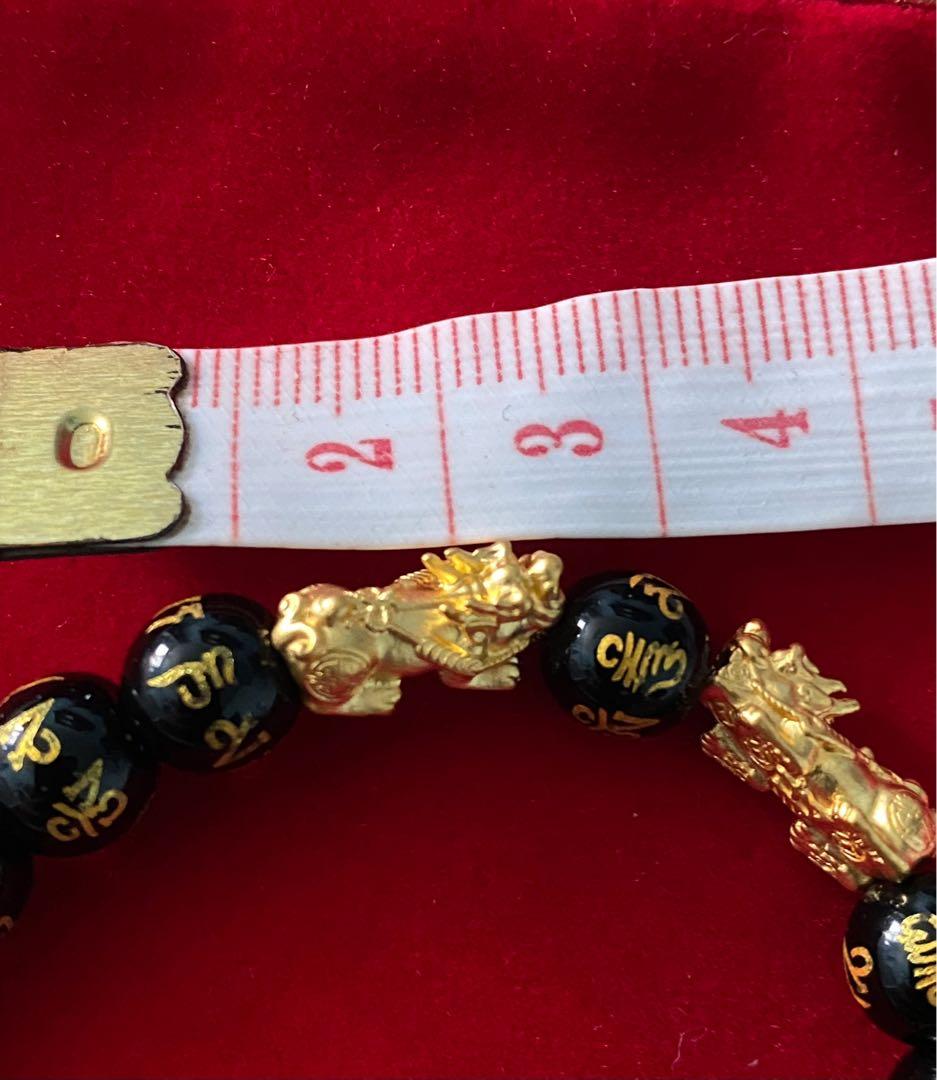 Onhand Sale! 24k Chinese Gold Piyao Bracelet , Women's Fashion, Jewelry ...