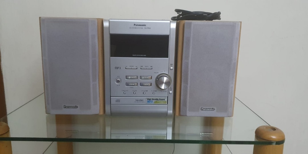 Panasonic Mini Hifi set, TV & Home Appliances, TV & Entertainment, Blu ...