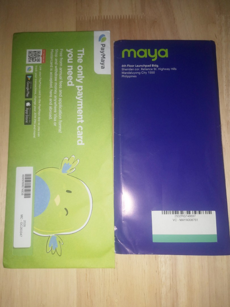 Paymaya/Maya Card, Tickets & Vouchers, Store Credits on Carousell