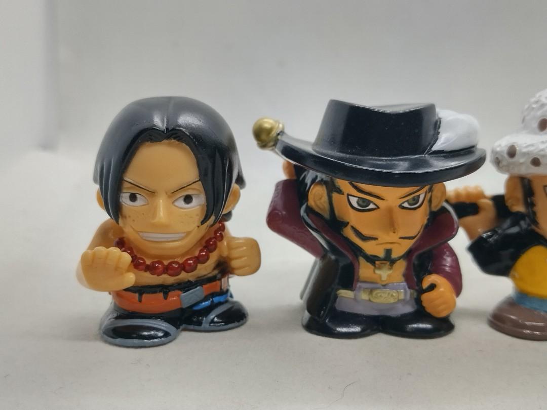 PLEX - One Piece - Finger Puppet - Finger Doll - Ace, Mihawk, Law ...