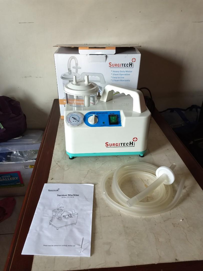Portable Suction Machine, Health & Nutrition, Medical Supplies & Tools ...