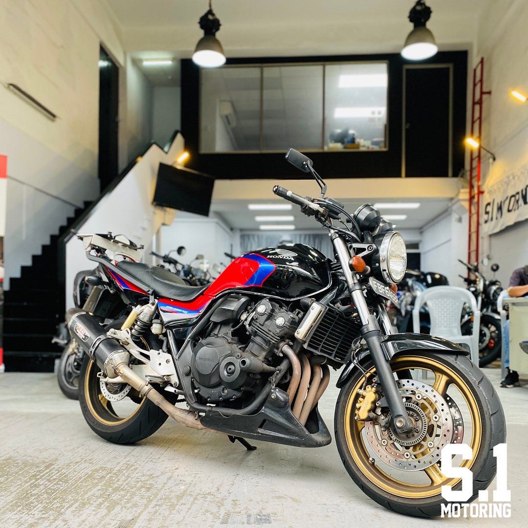 Preowned Honda CB400 Revo, Motorcycles, Motorcycles for Sale, Class 2A on Carousell