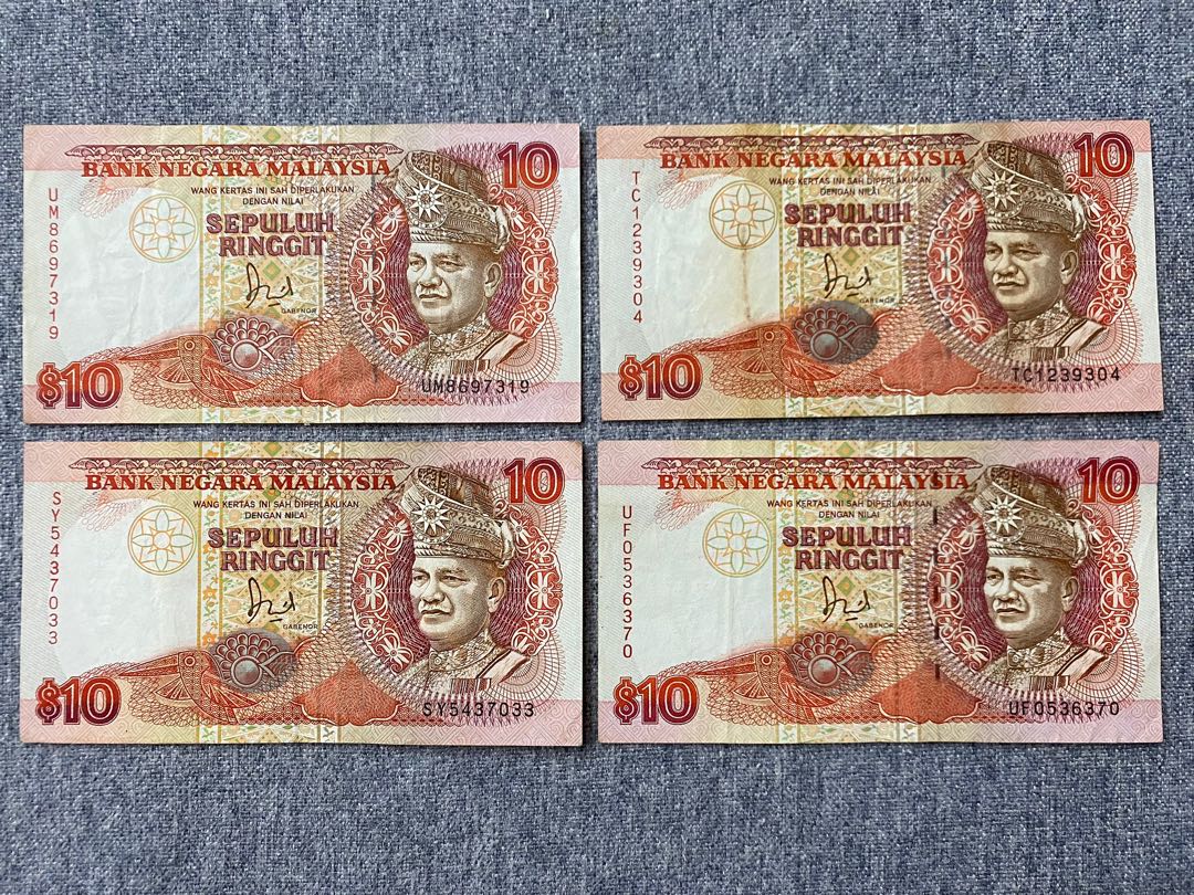 Rm10 6th series old notes, Hobbies & Toys, Collectibles & Memorabilia ...