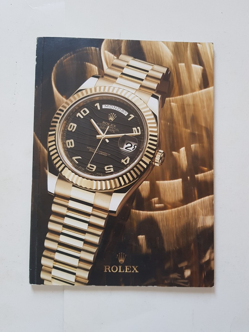 Rolex watch catalogue catalog book, Luxury, Watches on Carousell