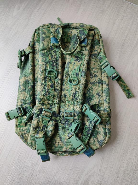 SAF Army Camo Backpack, Men's Fashion, Bags, Backpacks on Carousell