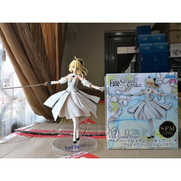 SEGA Saber Lily Figure Fate Stay Night Altria Pendragon Figure 正版 日版 ...