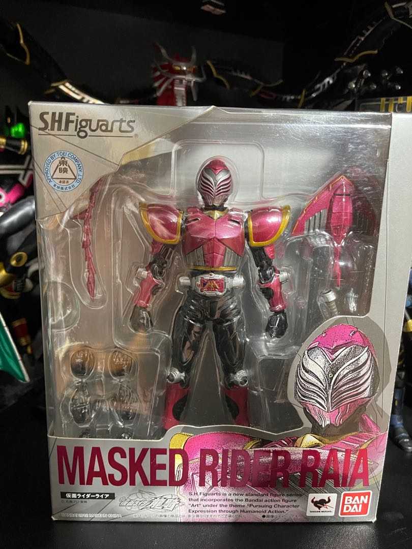 [SHF] 幪面超人 假面騎士 拉打 海鰩 Kamen rider Raia 高野八誠 龍騎 Ryuki, 興趣及遊戲, 玩具 & 遊戲類 ...