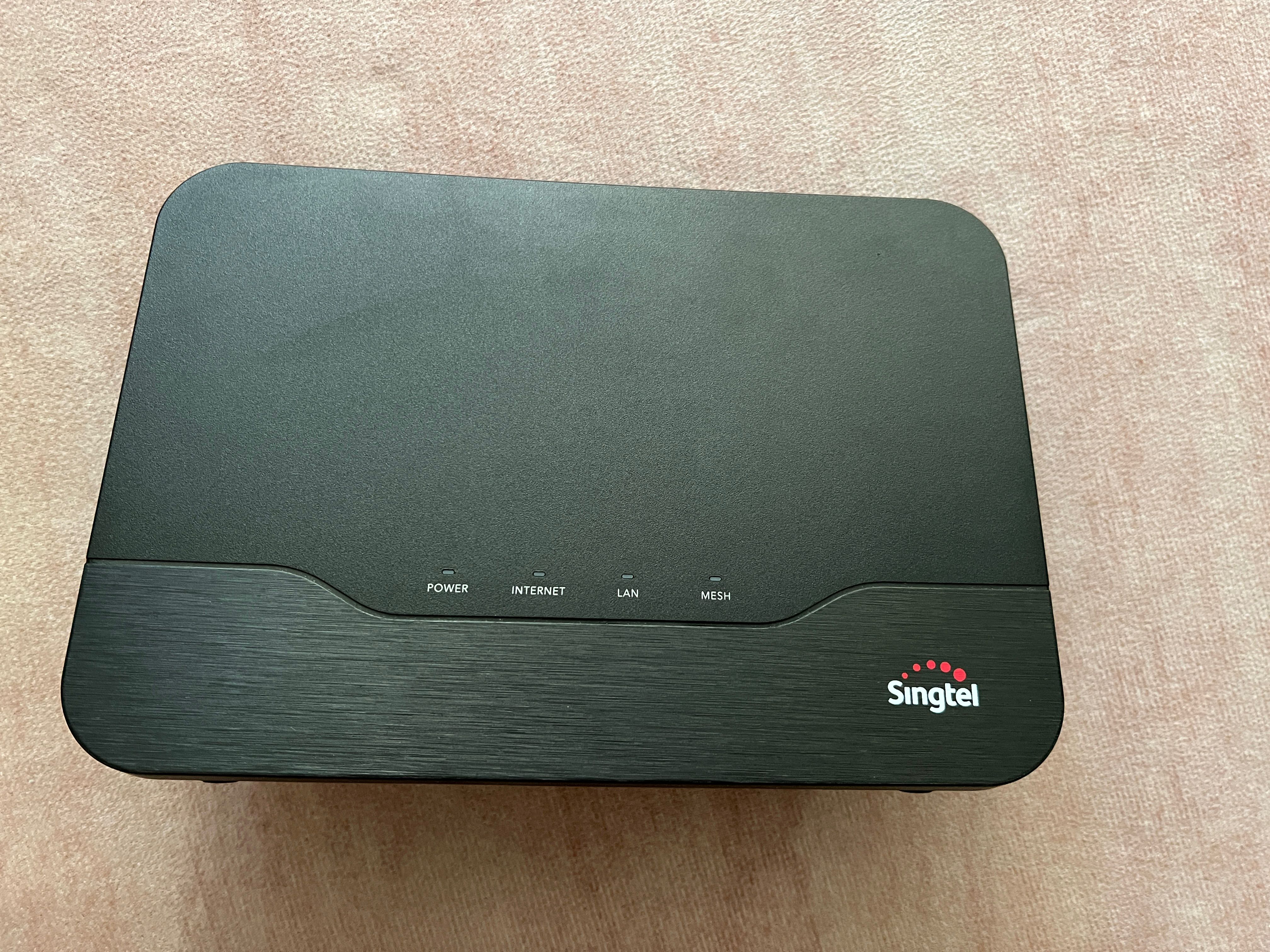 Singtel Mesh Router, Computers & Tech, Office & Business Technology on ...