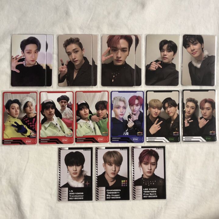 SKZ Stray Kids ODDINARY Album Photocards PCs, Hobbies & Toys ...