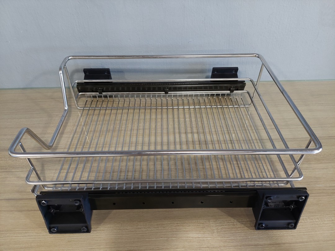 Song Cho kitchen closet stainless steel drawer basket, TV & Home ...