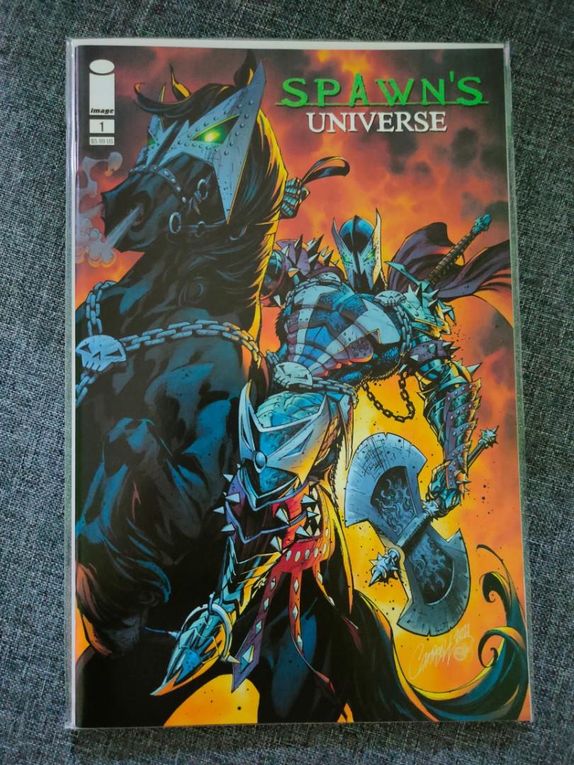Spawn Universe #1 (One-Shot) Bill Campbell Variant., Hobbies & Toys, Books & Magazines, Comics ...