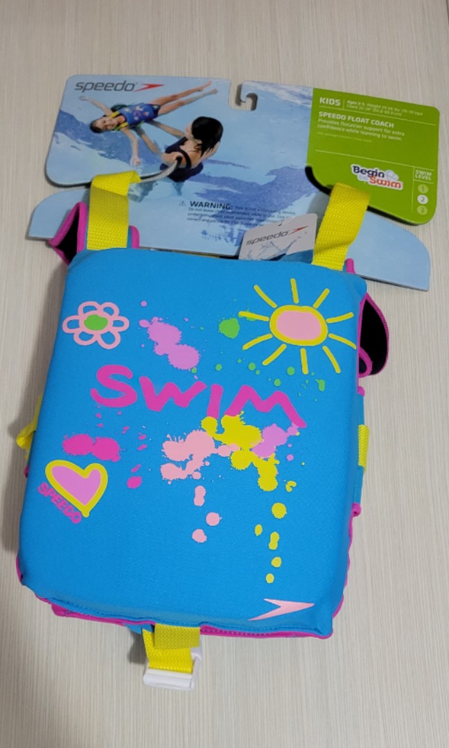 Speedo kids float coach, size 2-5 yrs, 運動產品, 運動與體育, 運動與體育 - 水上活動 ...