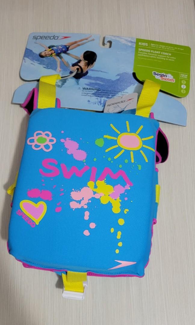 Speedo kids float coach, size 2-5 yrs, 運動產品, 運動與體育, 運動與體育 - 水上活動 ...