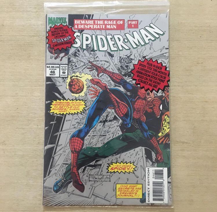 SPIDER-MAN #42 (1994) (Polybagged), Hobbies & Toys, Books & Magazines ...