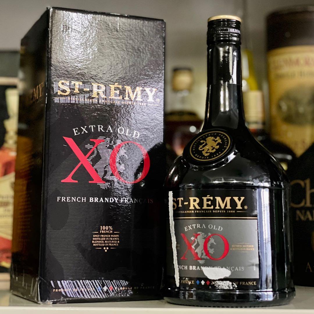 St Remy XO Cognac Brandy Extra Old vintage bottle w box 700ml, Food & Drinks, Beverages on Carousell