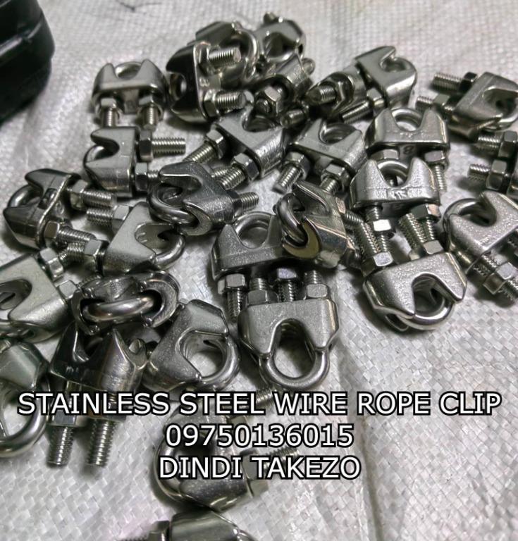 Stainless Wire Rope Clip, Commercial & Industrial, Industrial Equipment ...