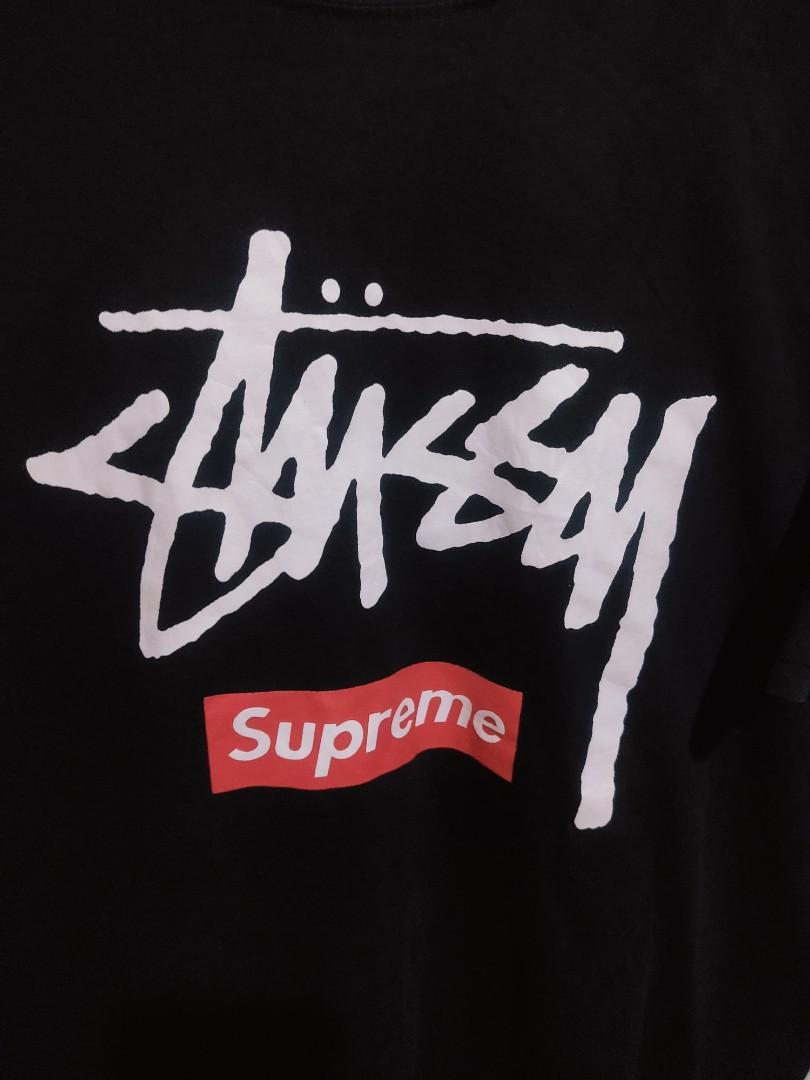 Supreme X Stussy Shirt, Men's Fashion, Tops & Sets, Tshirts & Polo ...