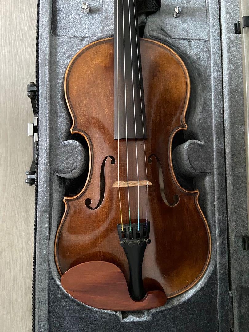 Synwin SV4001 4/4 Violin, Hobbies & Toys, Music & Media, Musical ...
