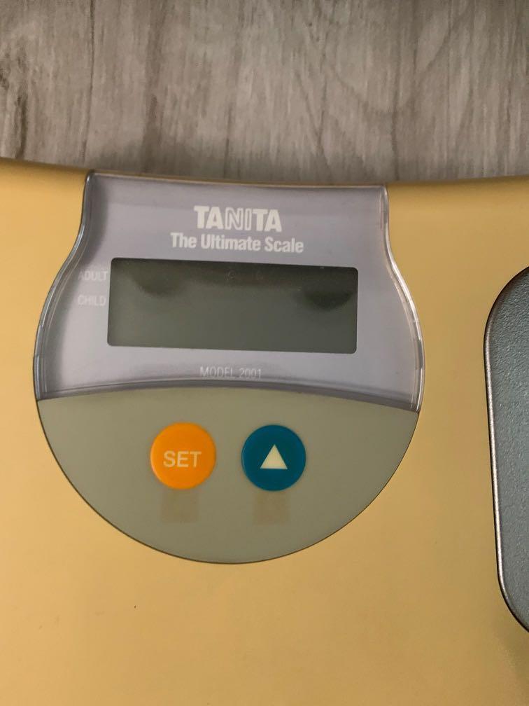 Tanita scale 磅 （交換）, 健康及營養食用品, 健康監測儀和體重秤 - Carousell
