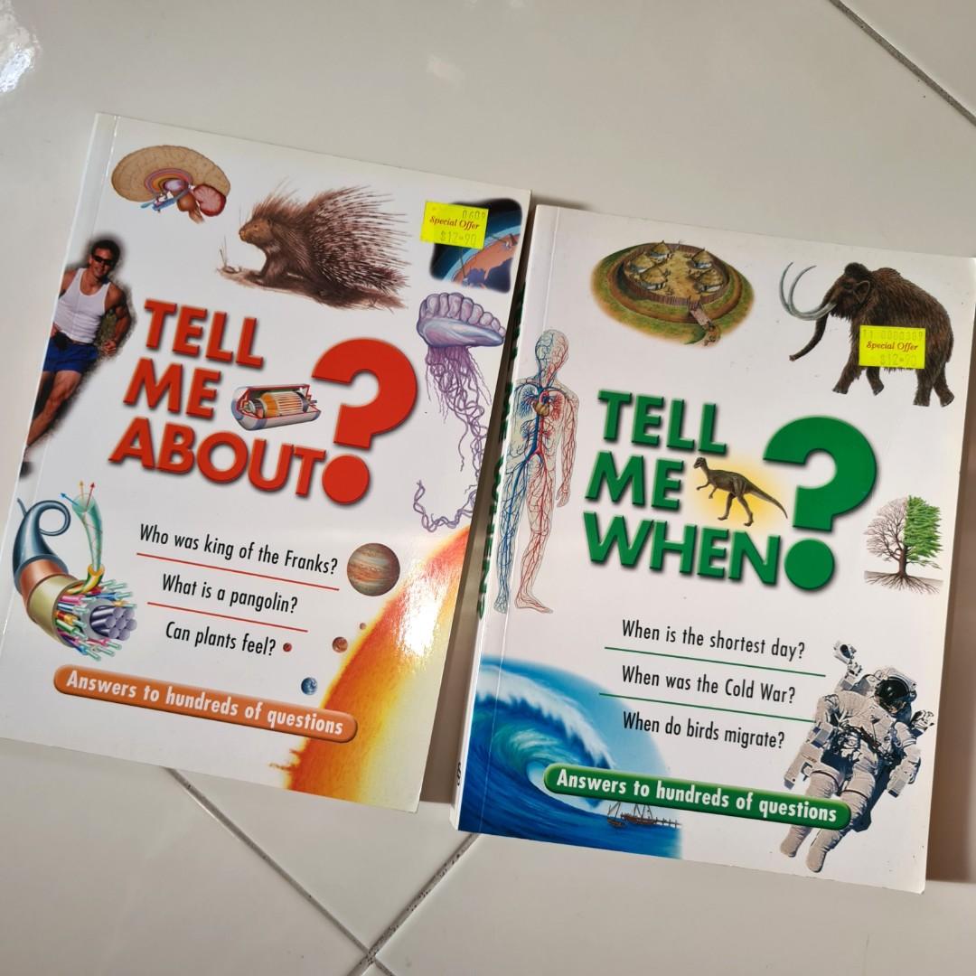 Tell me When? Tell me About? Fact books, Hobbies & Toys, Books ...