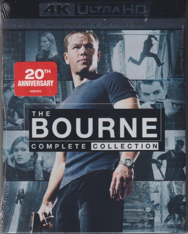 The Bourne Complete Collection 4K ( 20th Anniversary Limited Edition ...
