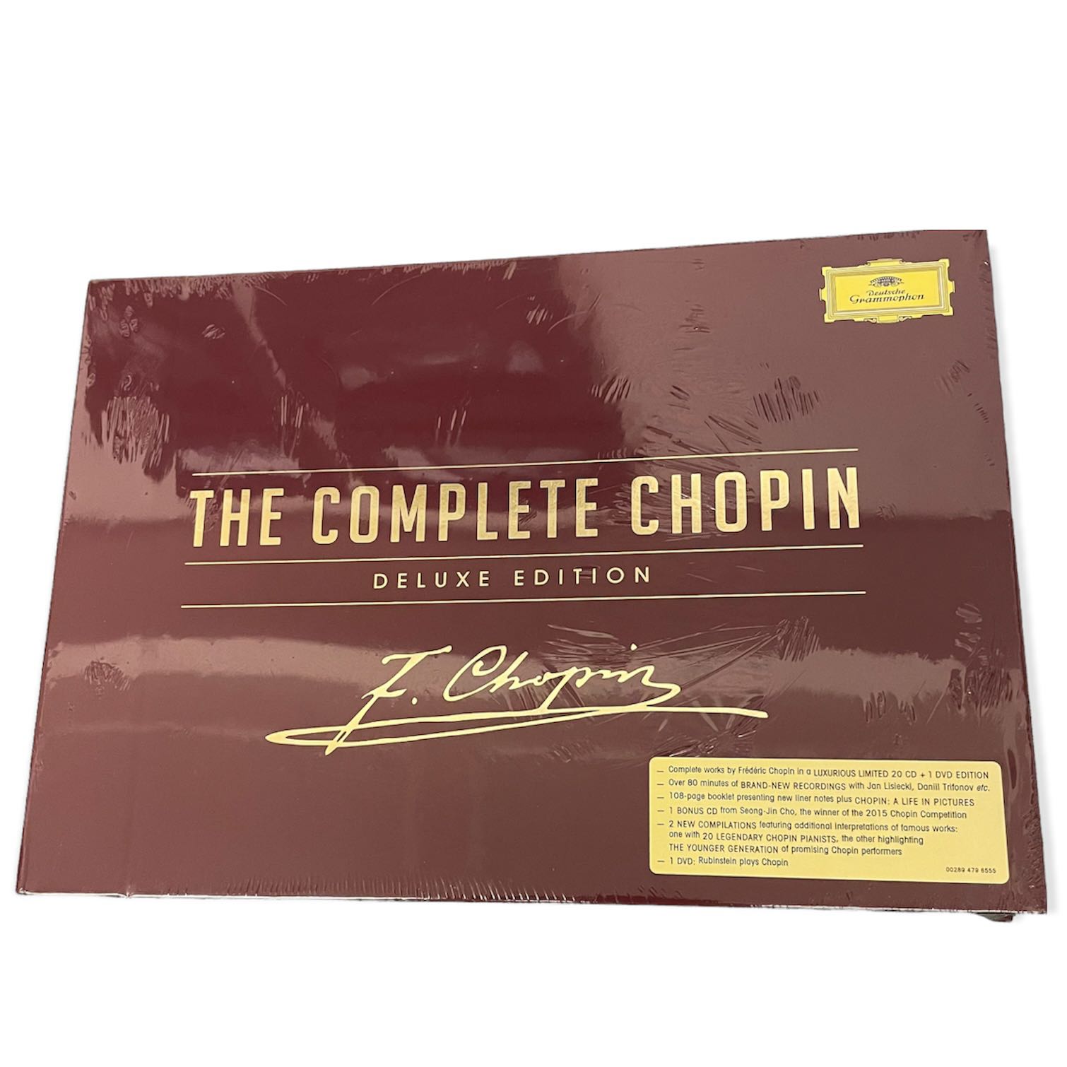 The Complete Chopin (Deluxe Edition) Label Deutsche Grammophon (DG) Box ...