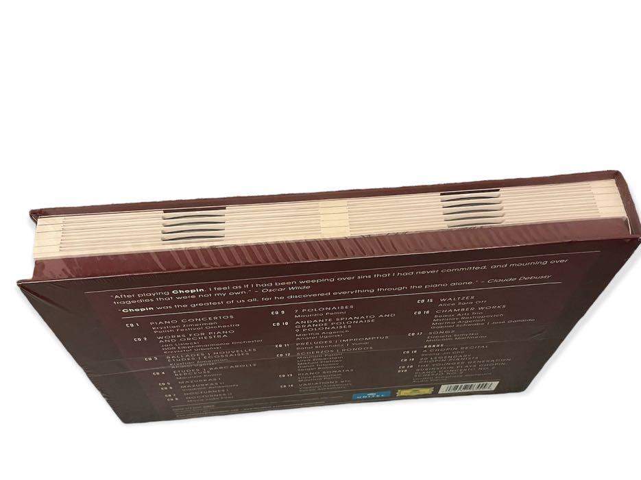 The Complete Chopin (Deluxe Edition) Label Deutsche Grammophon (DG) Box ...