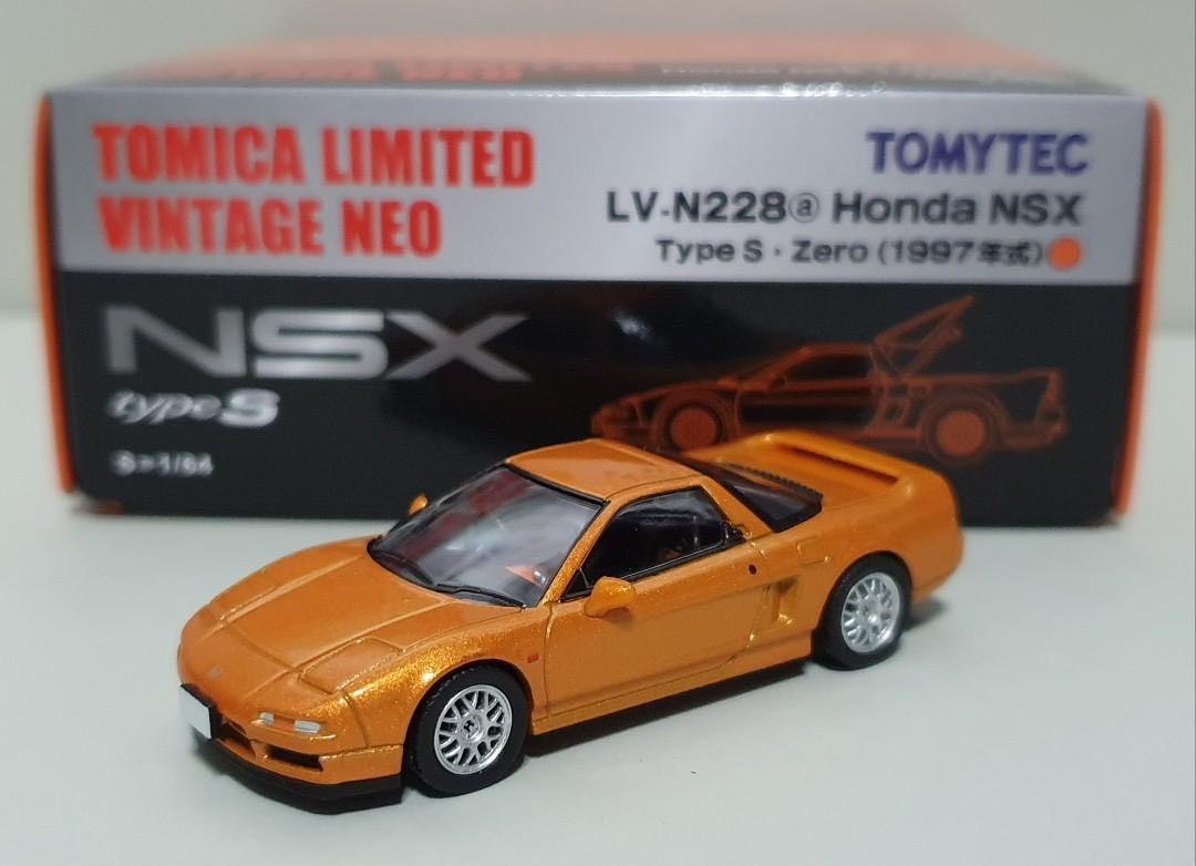 Tomica Limited Vintage Neo Honda NSX Type S-Zero [ Imola Orange Pearl ], Hobbies & Toys, Toys ...