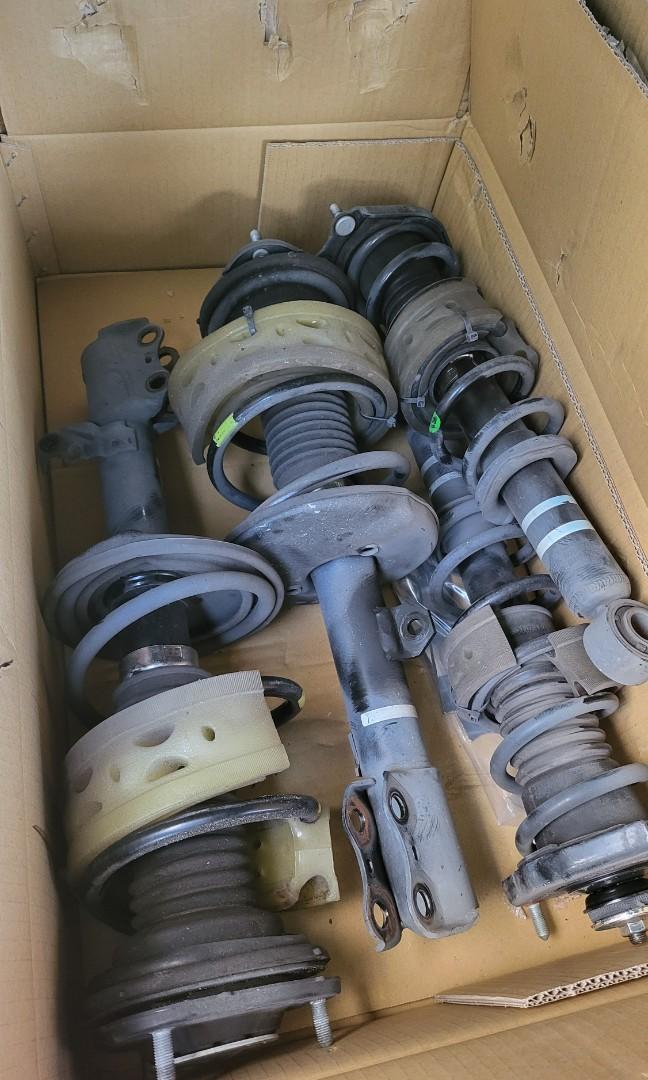 Toyota wish ZGE 20 2016 stock absorber with stiffener., Car Accessories ...