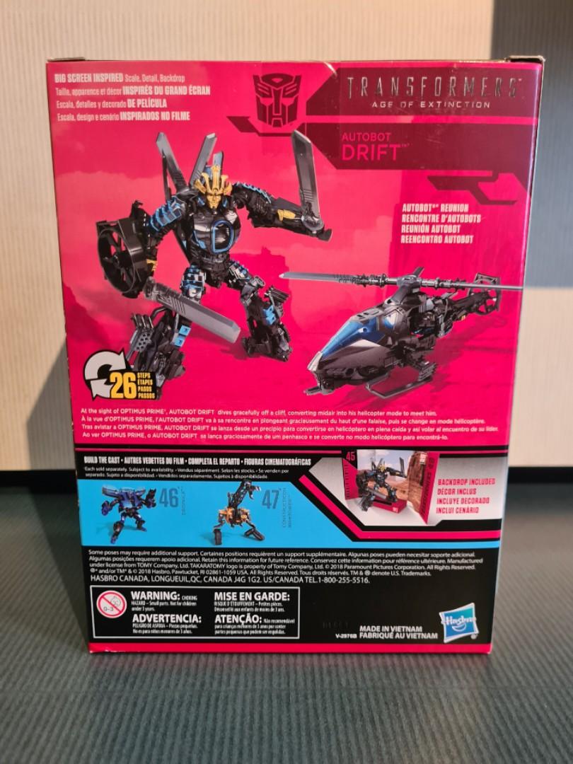 Transformers AOE Studio Series Drift, Hobbies & Toys, Toys & Games on ...