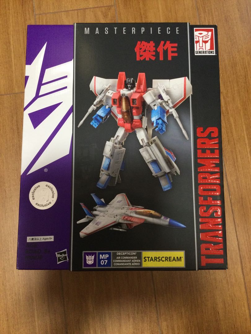 Transformers Masterpiece Starscream MP, 興趣及遊戲, 玩具 & 遊戲類 - Carousell
