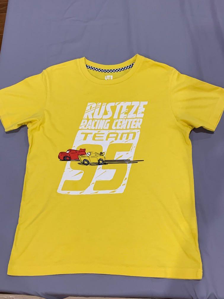 Uniqlo Disney Pixar Cars Shirt, Babies & Kids, Babies & Kids Fashion on ...