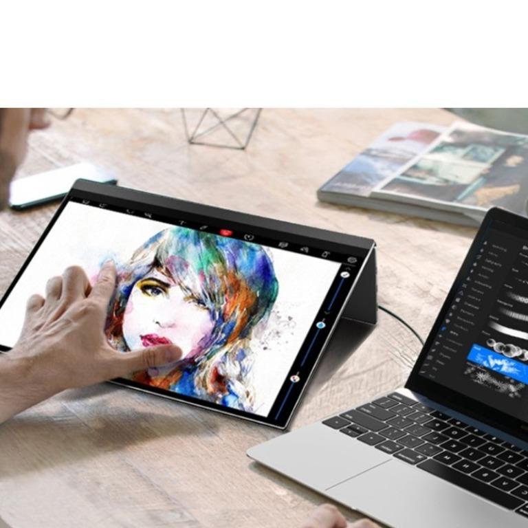 (UPERFECT) 4K Portable Monitor - 15.6" TouchScreen Display, Computers ...