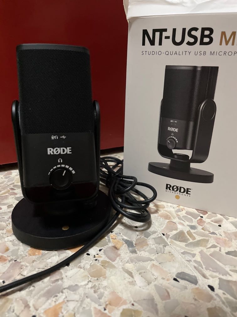 USB microphone (NT-USB Mini Rode), Audio, Microphones on Carousell