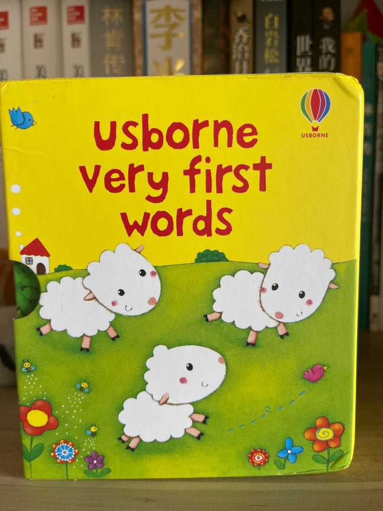 Usborne very first words, Hobbies & Toys, Books & Magazines, Children's ...