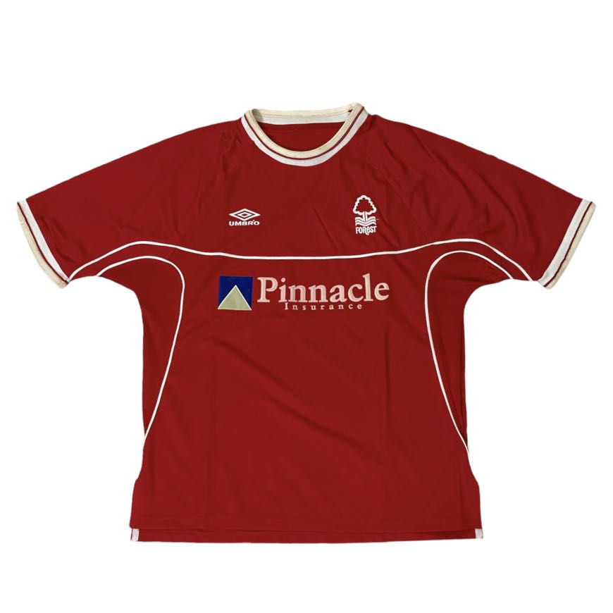 Vintage 2000/2001 Nottingham Forest Home Kit Retro Jersey, Men's ...