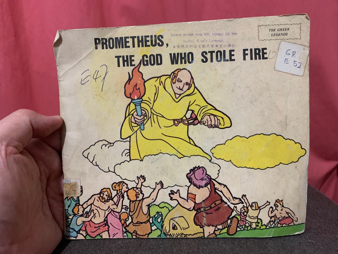 VINTAGE BOOK: Prometheus, The God Who Stole Fire RM15, post add RM7 ...