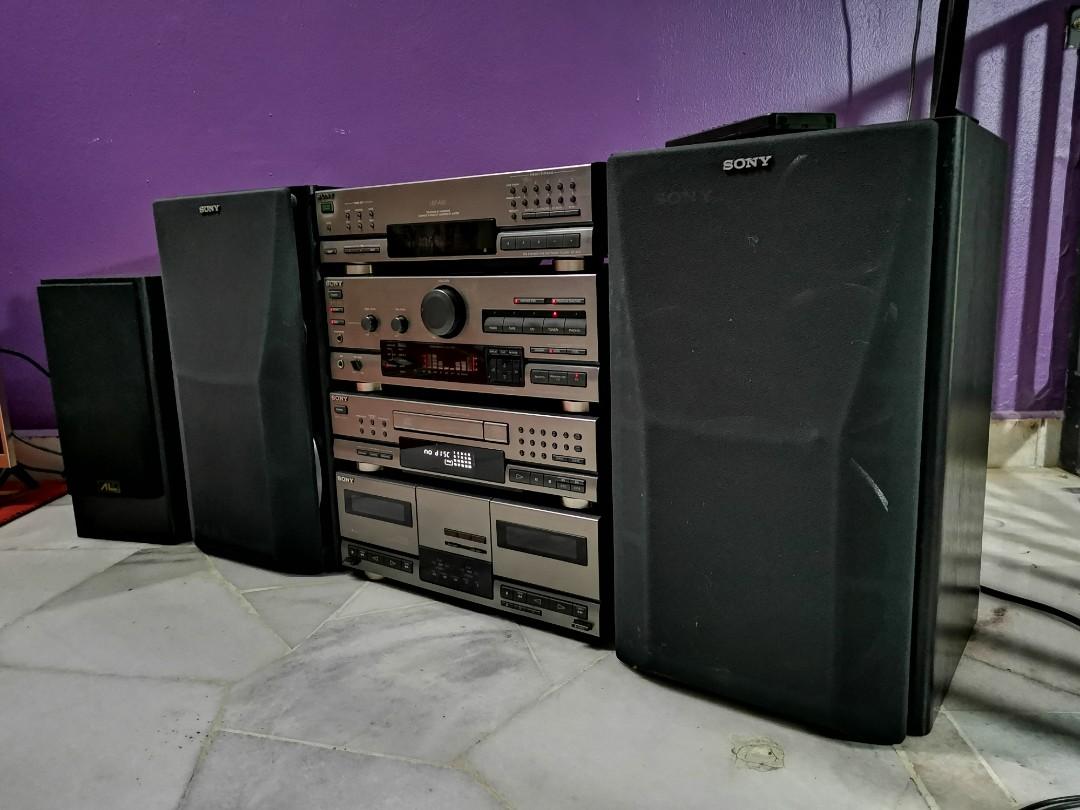 Vintage Sony HiFi 80's Model LBT-A50 4Decks Rare!, TV & Home Appliances ...