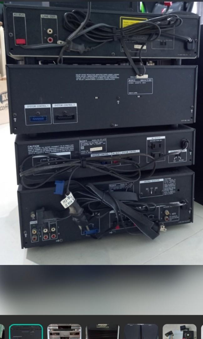 Vintage Sony HiFi 80's Model LBT-A50 4Decks Rare!, TV & Home Appliances ...