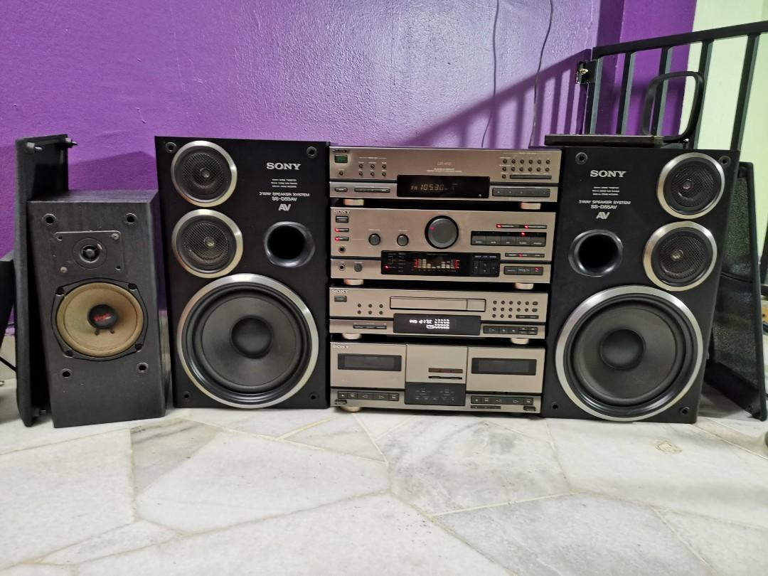 Vintage Sony HiFi 80's Model LBT-A50 4Decks Rare!, TV & Home Appliances ...
