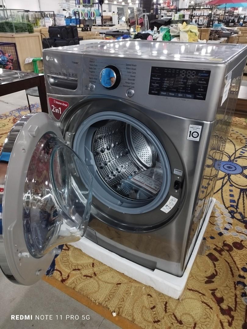washing machine front load 12kg 220v, TV & Home Appliances, Washing ...
