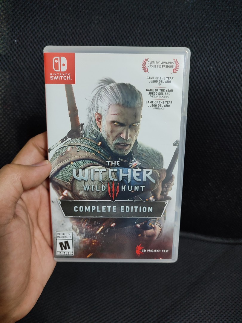 Witcher 3 switch game, Video Gaming, Video Games, Nintendo on Carousell