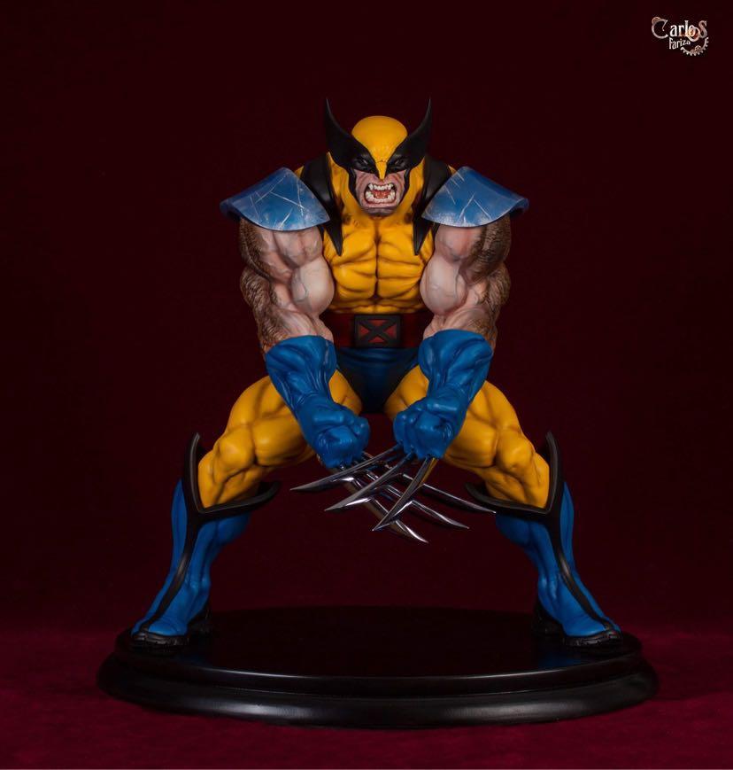 Ithaca Wolverine Wolf Killer Prototype Sample Statue Signed XM Sideshow ...