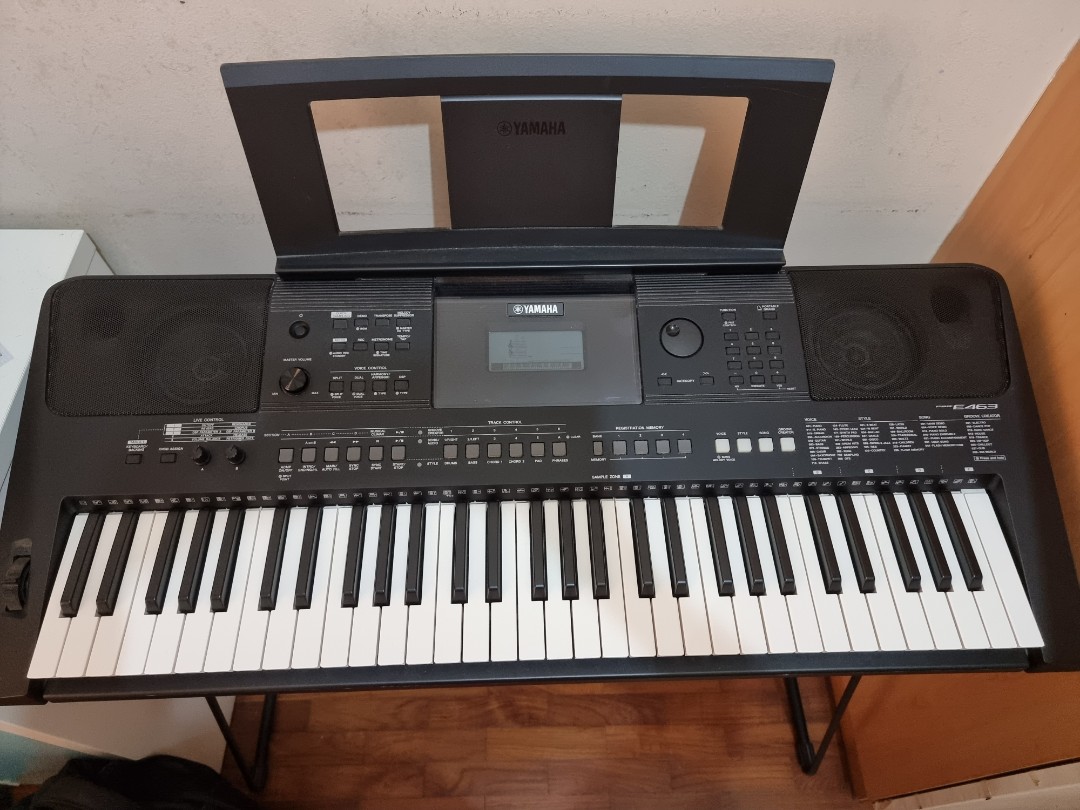 Yamaha PSR 463 Keyboard, Hobbies & Toys, Music & Media, Musical ...