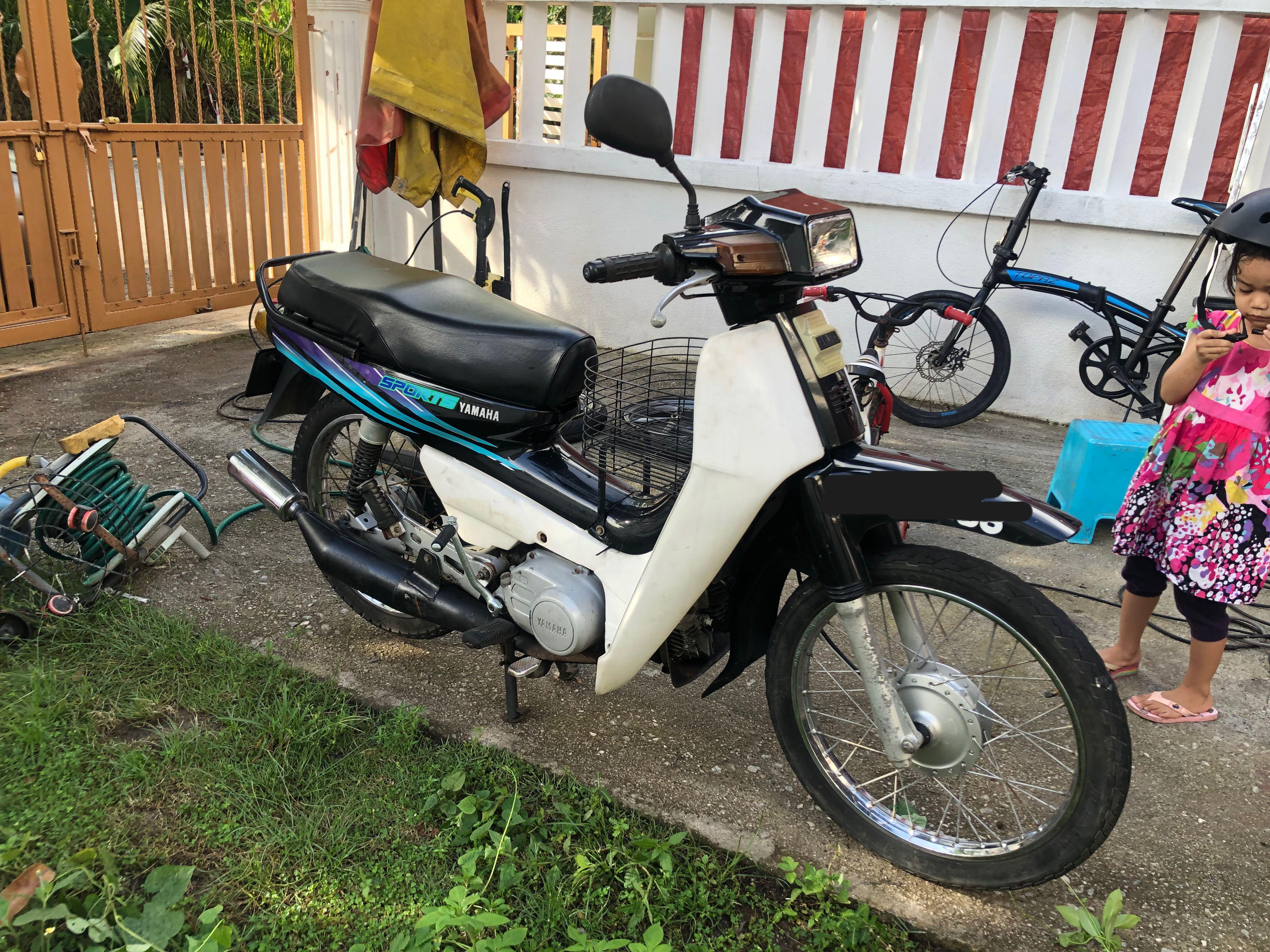 Yamaha sport y100, Motorbikes on Carousell