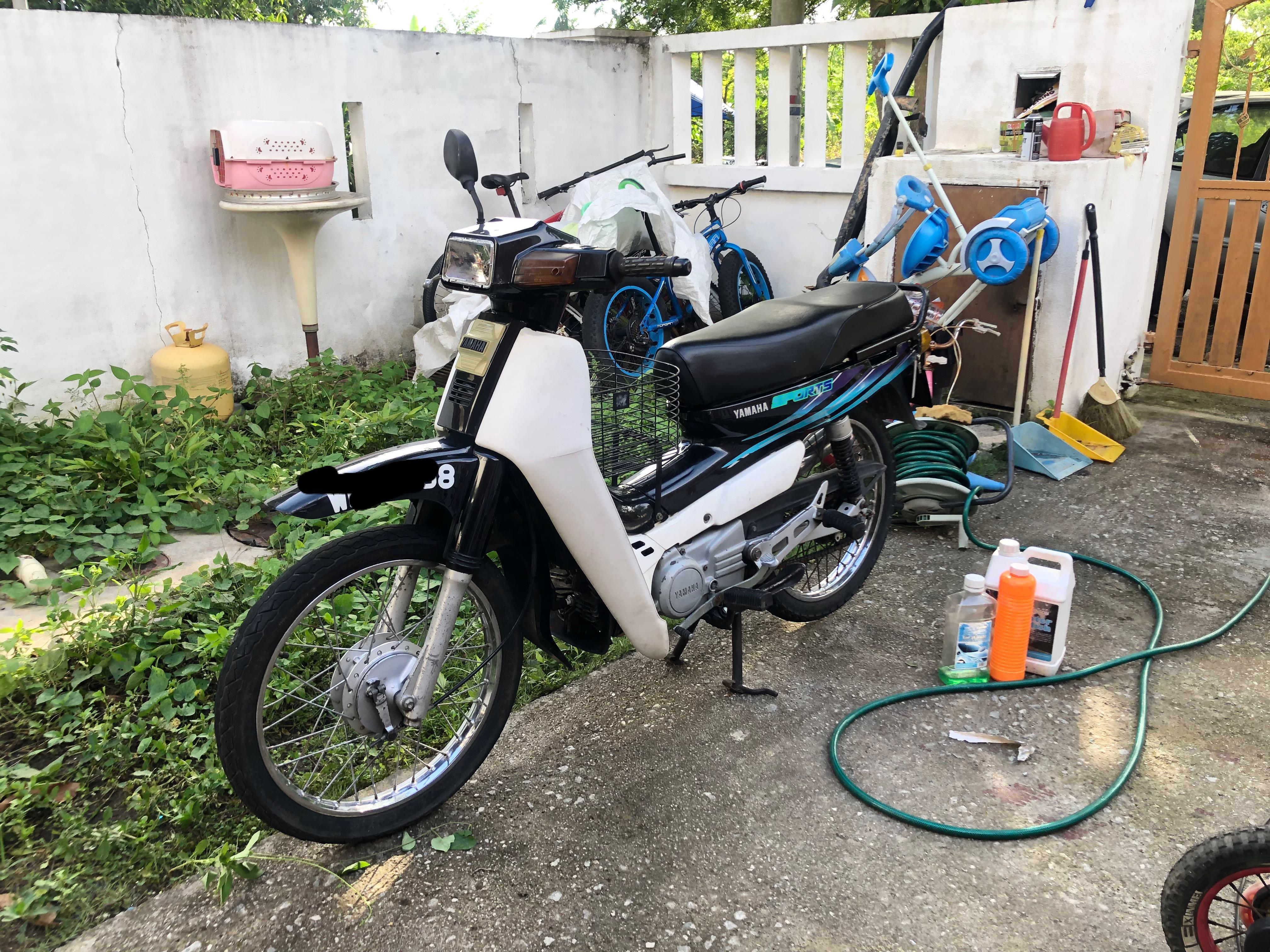 Yamaha sport y100, Motorbikes on Carousell