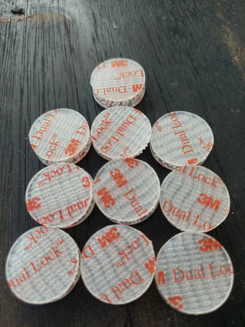 3M Dual Lock Velcro 10 pairs per set., Motorcycles, Motorcycle ...