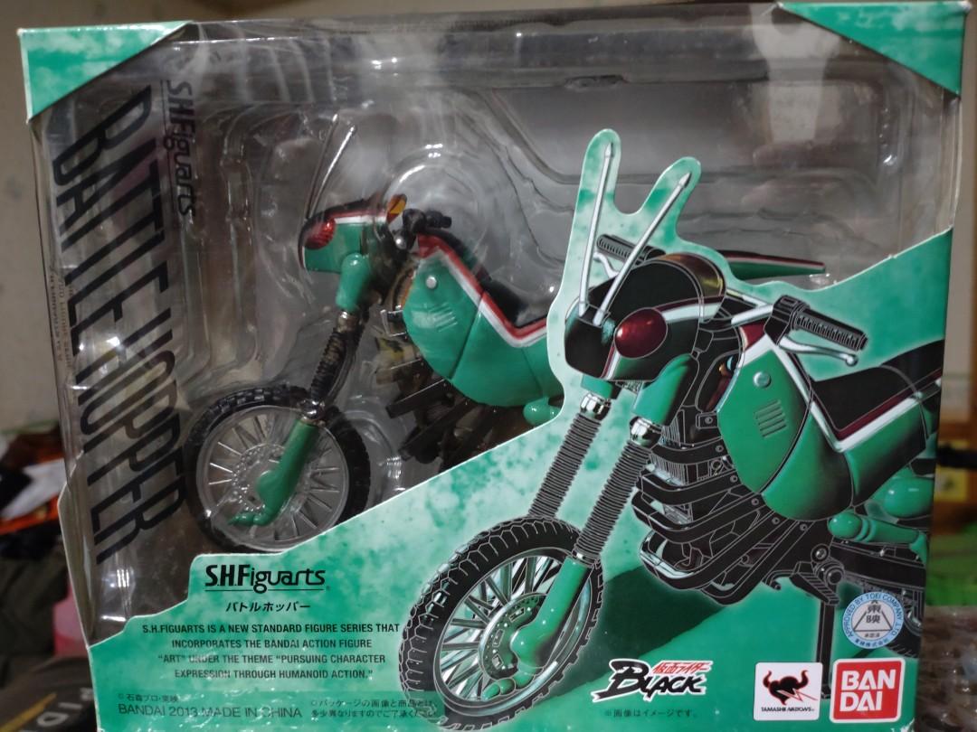 全新 日版 shf kamen rider black battle hopper 戰蝗號 電單車, 興趣及遊戲, 玩具 & 遊戲類 ...