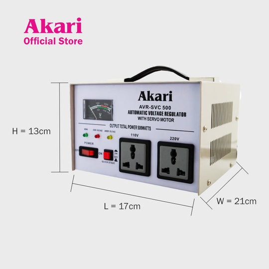 Akari AVR 500W Servo Motor (AVR-SVC 500), TV & Home Appliances ...