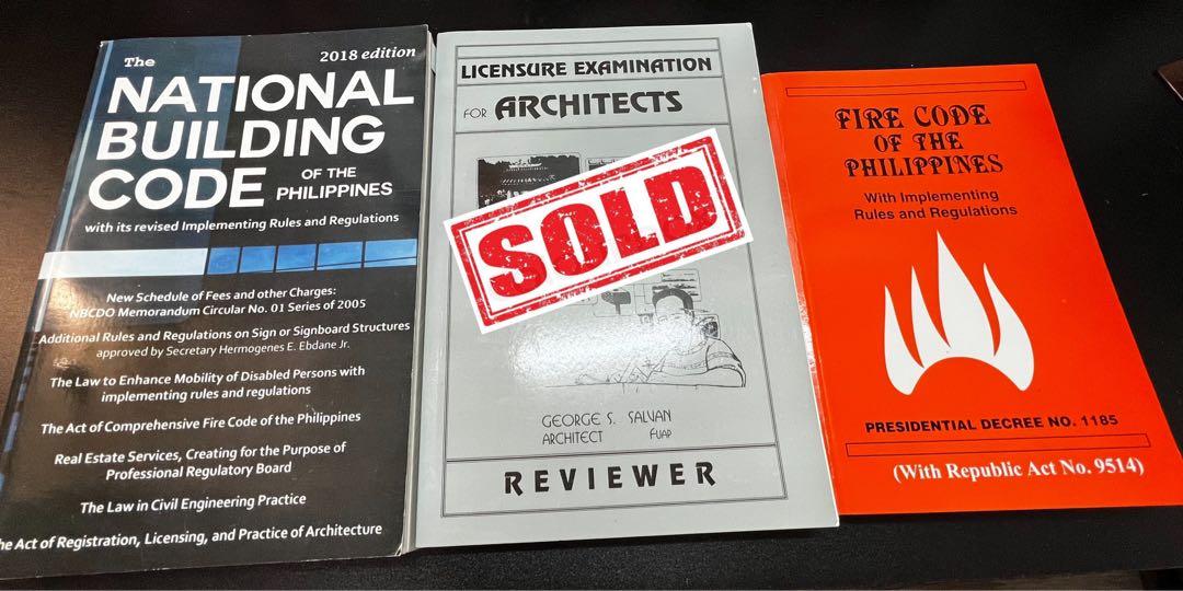 ALE Architect Licensure Exam Reviewer & Phil Codes, Hobbies & Toys ...